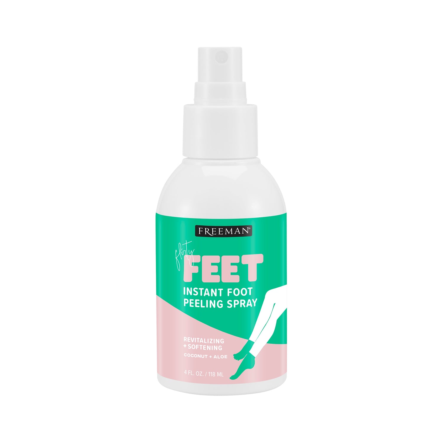 Freeman Flirty Feet Instant Foot Peeling Spray, Exfoliating Foot Mask ...