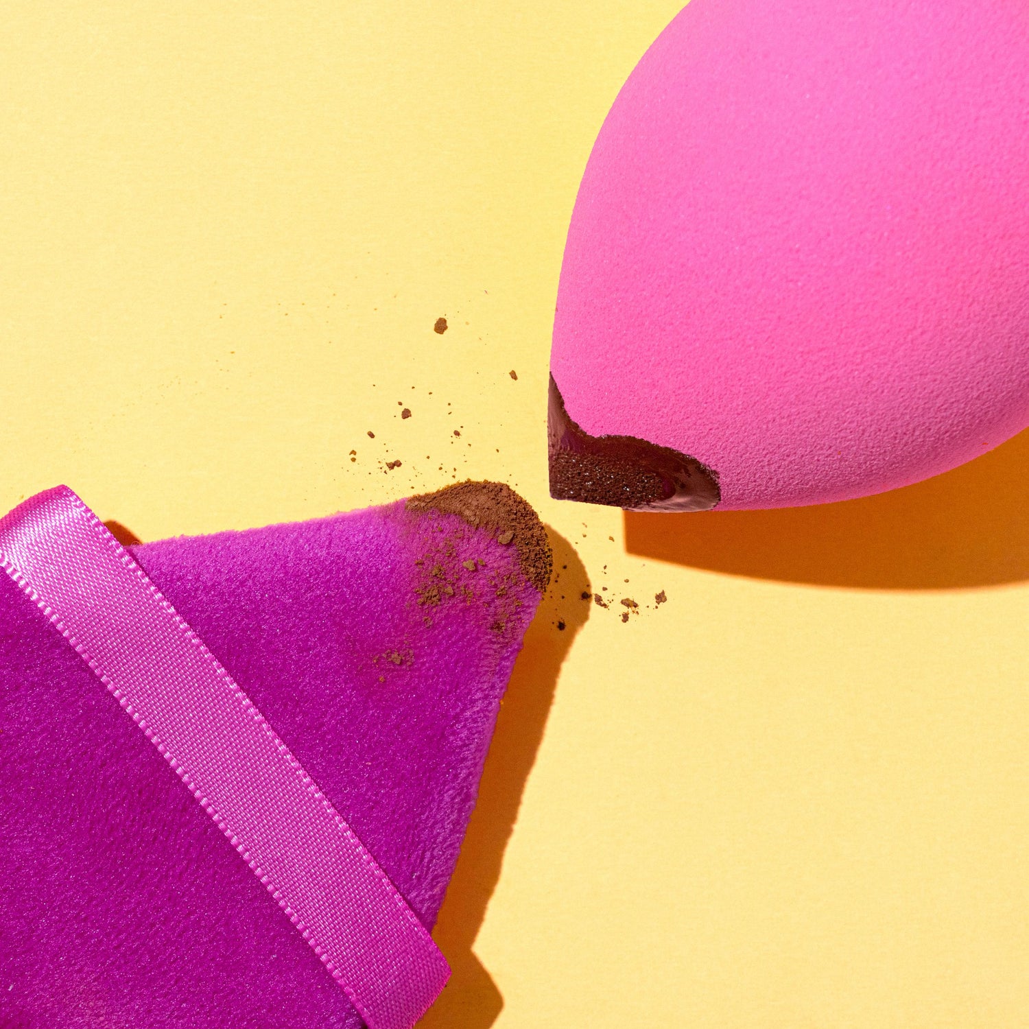 Freeman Puffs N' Stuff Powder Puffs + Liquid Sponges Set, Makeup ...