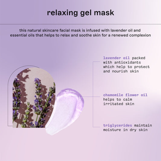 Freeman Natural Skincare Relaxing Lavender & Essential Oil Gel Facial ... Freeman Natural Skincare Relaxing Lavender & Essential Oil Gel Facial ...