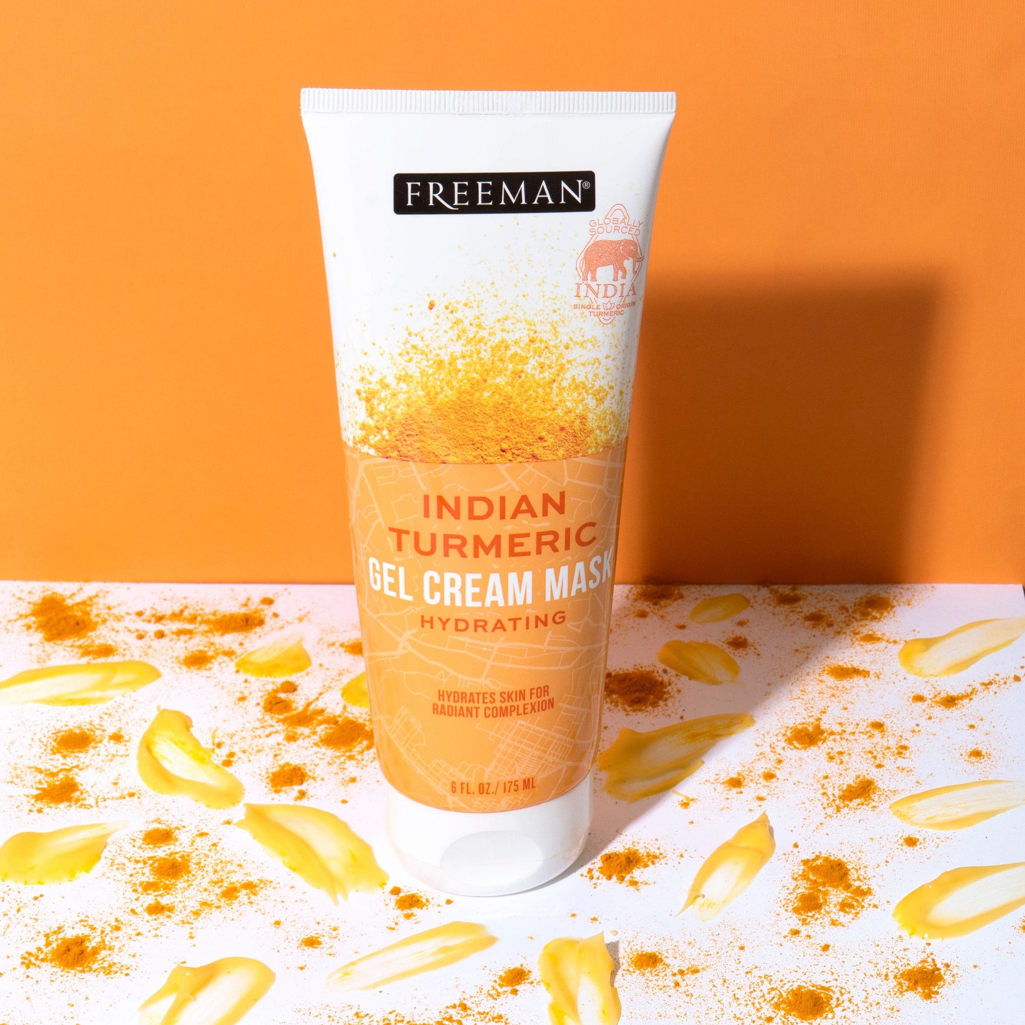 Exotic Blends Hydrating Indian Turmeric Gel Cream Mask – Freeman Beauty